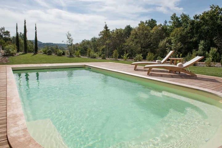 Villa Brugnac - Clim & Piscine Chauffée - Ix - Tarn