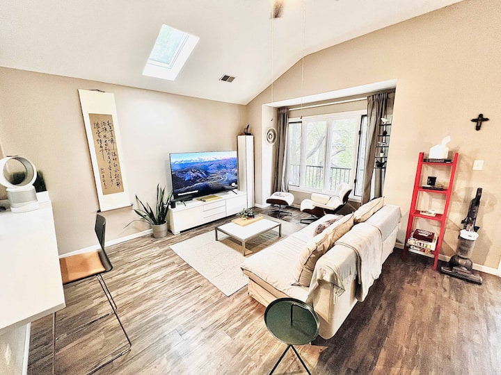 Cozy Loft, 1 Parking, Gym, Sleeps 4! - Oak Park, IL