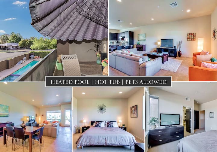 Lux Heated Pool+hot Tub Space Old Town - Scottsdale, AZ