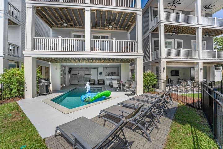 (100) Walk 2 Beach, Pingpong,foosball, Heated Pool - Hilton Head Island, SC