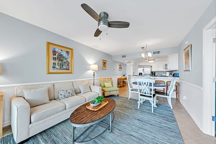 Lovely Ocean View Atrium Villa! 2 Br, Sleeps 6! - Seabrook Island, SC