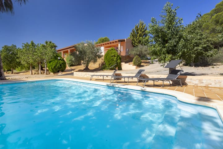 Villa Sol Post Près De Cala Jondal Et De La Ville - Ibiza