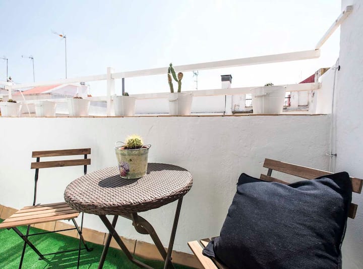 Alhóndiga Suite Apartment With Terrace - Séville