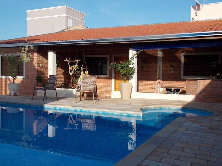 Cantinho Rústico Com Piscina Privativa Brotas Sp - Brotas
