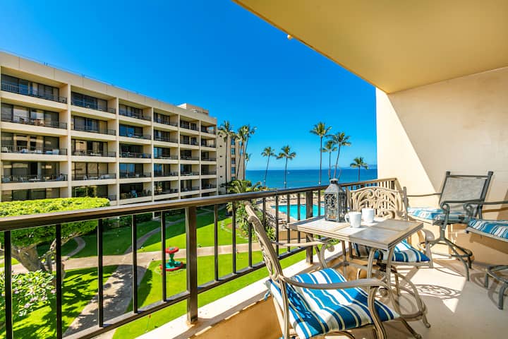 Condominio Con Vista Al Mar En El Tercer Piso Del Sugar Beach Resort # 301 - Kahului, HI