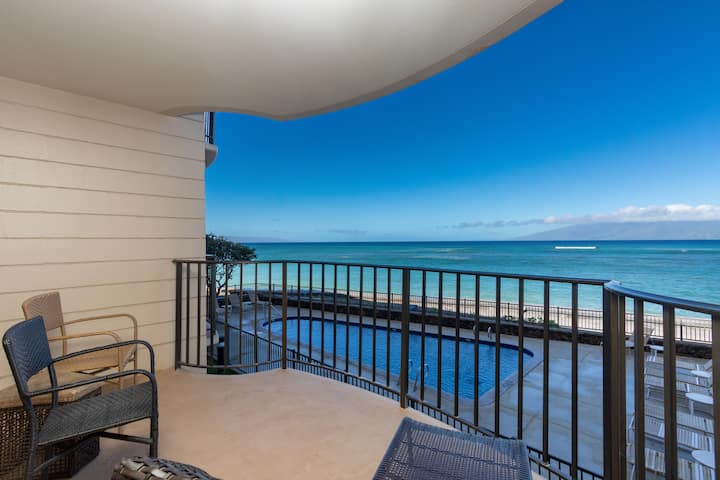 Direct Oceanfront Ac Top Floor Views Peaceful West Maui - Maui, HI