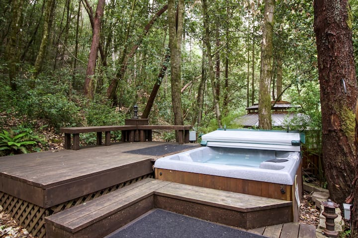 Peaceful Cabin - Private, Hot Tub, Dog Friendly! - Jenner, CA