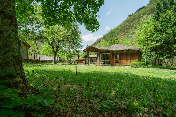 Chalet 4/6 Pers. Au Golf Des Gorges Du Tarn - La Canourgue
