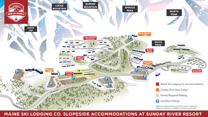 Brookside 1 B-104- Ski-in/ski-out Condo - Newry, ME