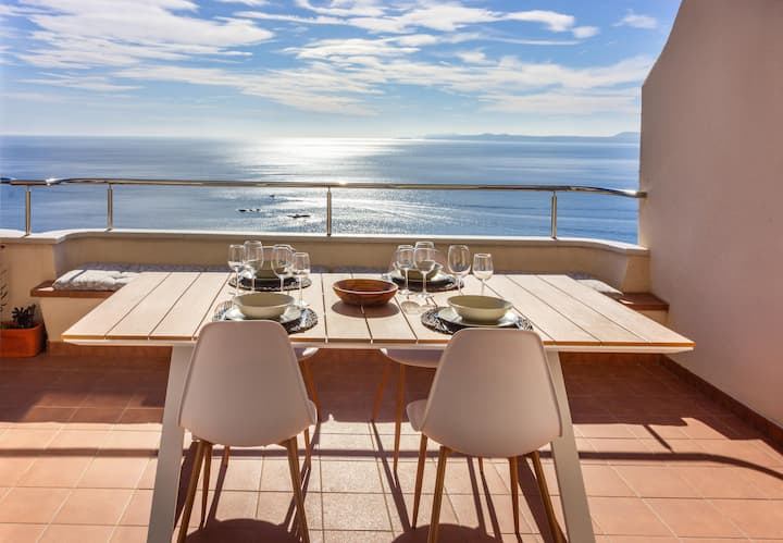 Joan Margarit 2-b -Vue Exceptionnelle Sur Méditerr - Roses