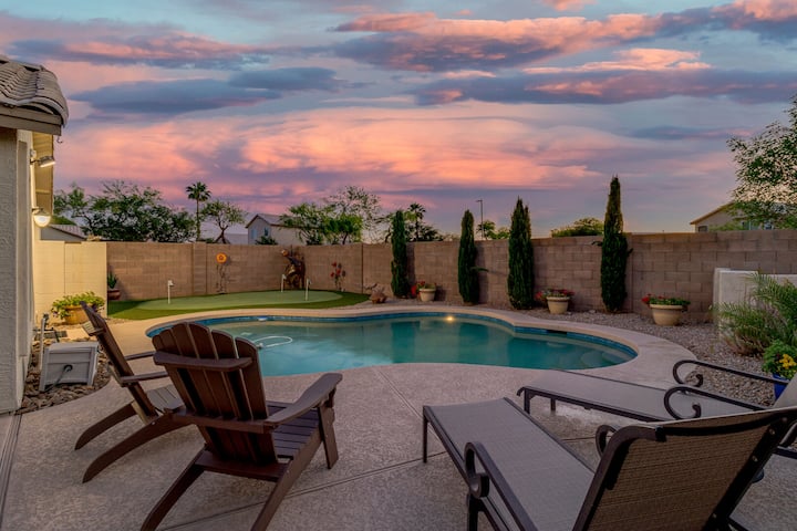 Executive Pool Home In Gilbert! 30 Night Min - Gilbert, AZ