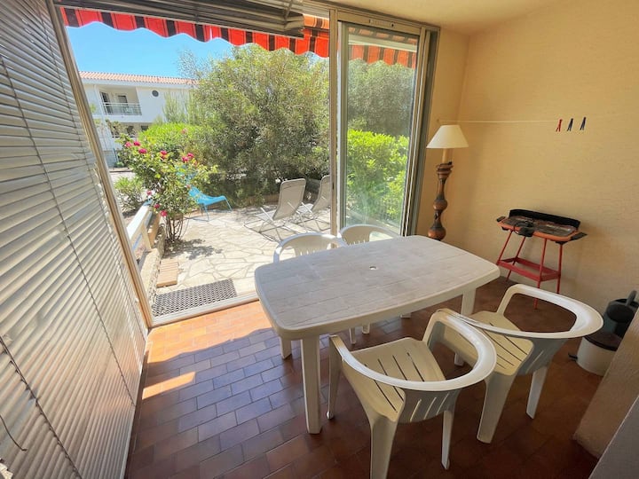 Bord De Plage, Rez De Jardin, Wifi, 2 Chambres - Saint-Mandrier-sur-Mer