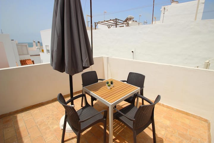 Apt. Baluarte Mit Priv. Meerblick-terrasse - Conil de la Frontera