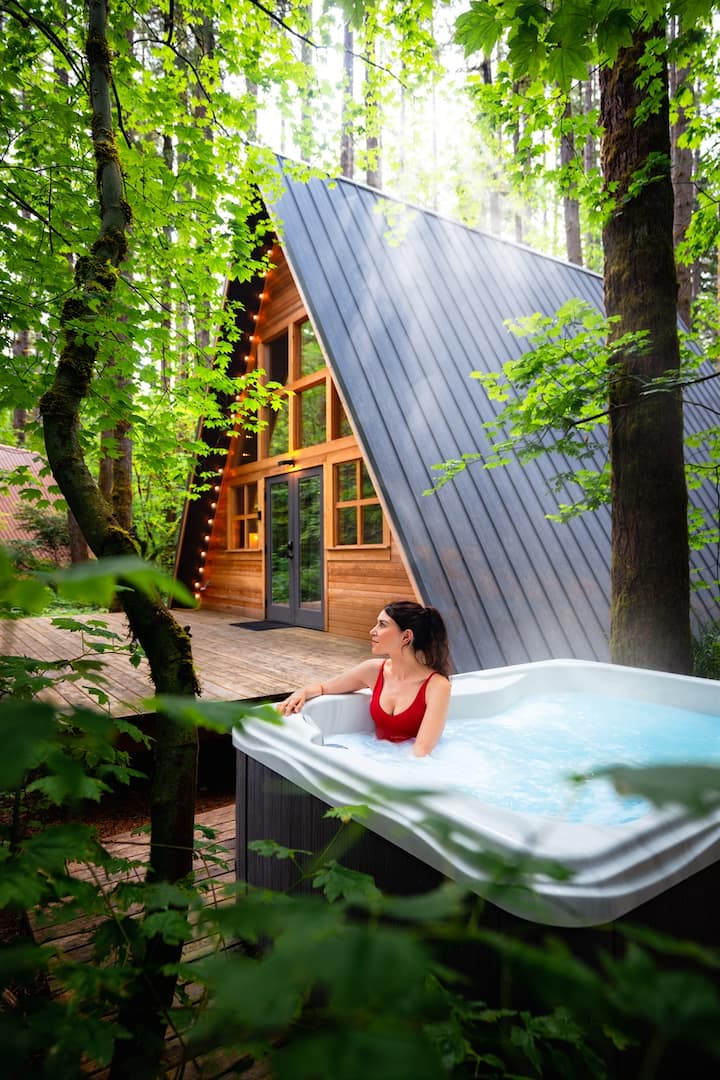 Tye Haus - A-frame Cabin - Cascade Mountain, WA