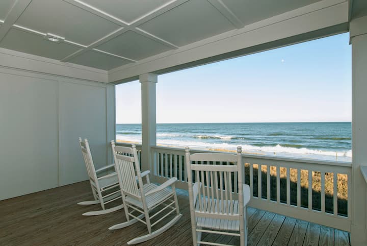 Stunning 4 Bedroom Oceanfront Duplex! - K028 - Kure Beach, NC