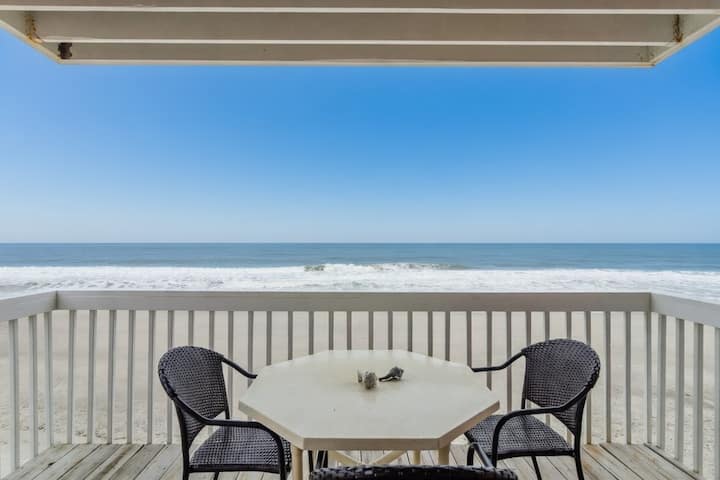 First Floor Oceanfront Condo In Ocean Dunes - K027 - Kure Beach, NC