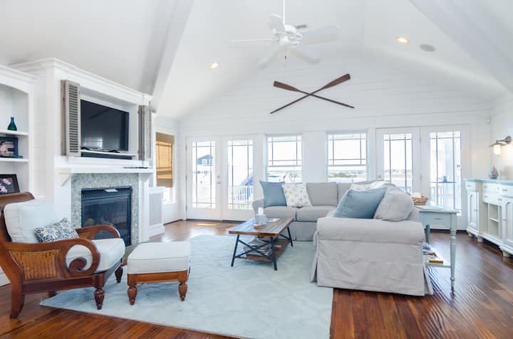 Magníficos E Invitando A La Casa De Playa A Sólo Unos Pasos Del Océano - Wrightsville Beach, NC