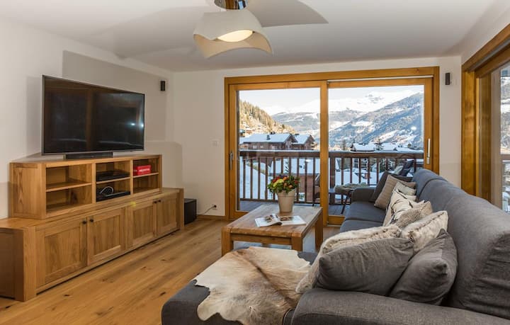 Appartement De Luxe, 3 Chambres Avec Jacuzzi Cha - Zinal