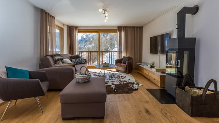 Appartement De Luxe, 2 Chambres Chalet Rahas A G - Grimentz