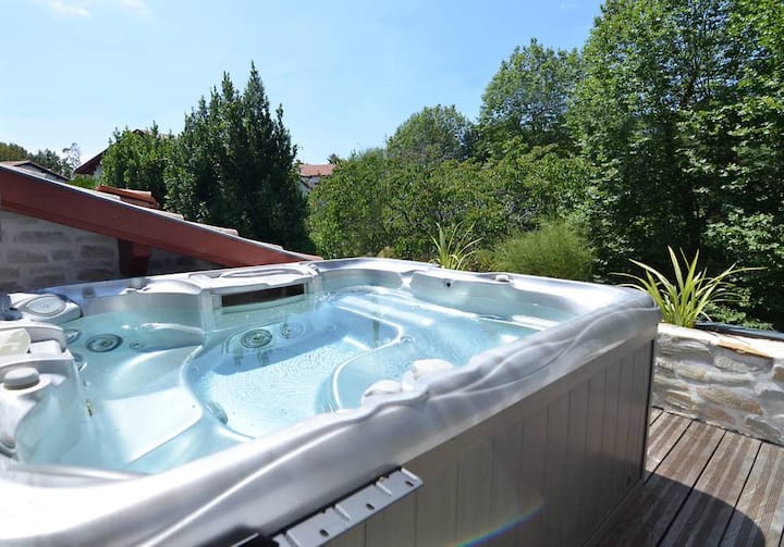 Mulua Maison Design Moderne - Terrasse - Jacuzzi - Bidart