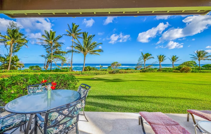Kaha Lani Resort #119, Oceanfront, Walk To Beach - Hawaii