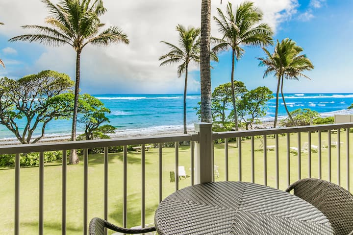 Kapaa Shore Resort #207, Oceanfront, Walk To Beach - Kauai, HI