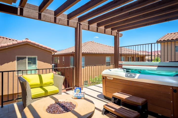 Pvz 26| Private Hot Tub * Sleeps 16 * Fire Pit * - Utah