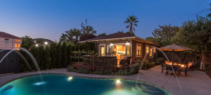Lux On First Is A Rare In-town Oasis. - Glen Ellen, CA