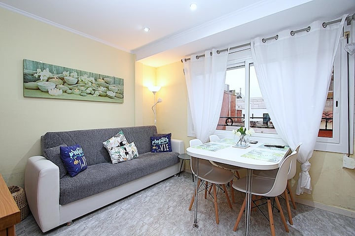 Appartement -Durall à 50 M De La Plage Centrale - Lloret de Mar