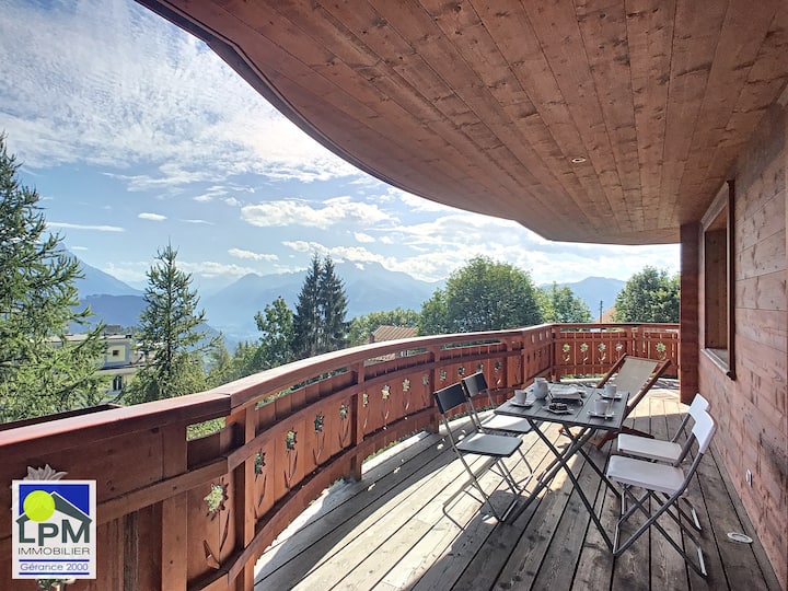 Superbe Et Charmant Appartement (4,5 Pièces) De - Leysin