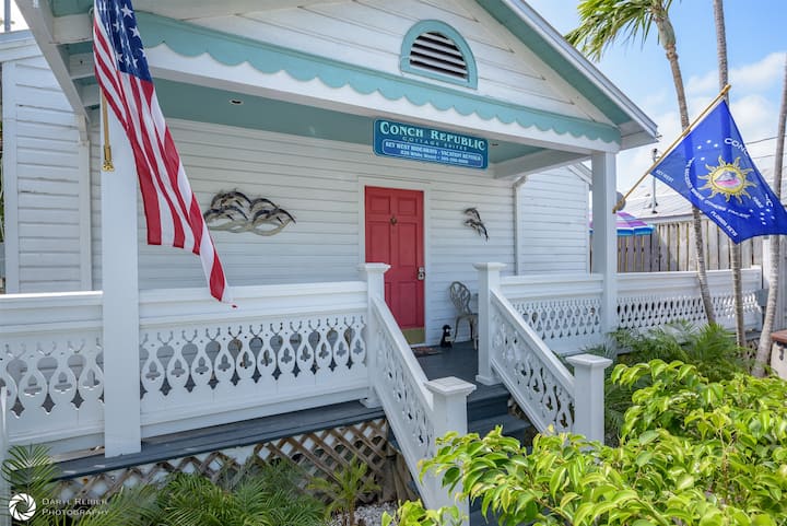 Porchside Paradise @ Conch Republic Cottages - Key West, FL