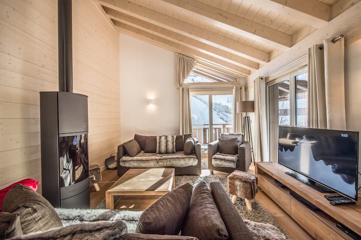 Grand Séjour Et Grandes Chambres Pour Ce Superbe - Pralognan-la-Vanoise