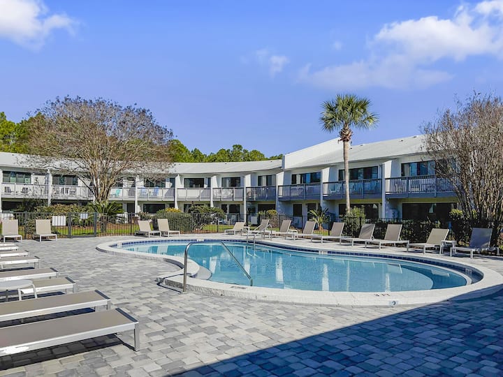 "Hidden Beach Villas 111" | Heated Community Pool - Grayton Beach, FL