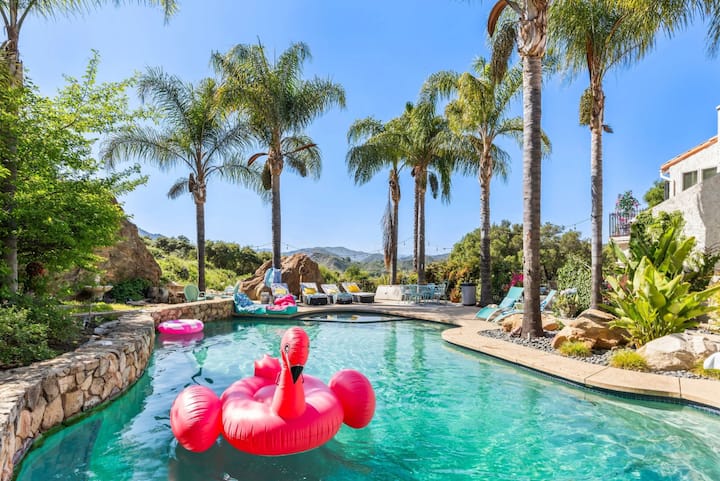 Music Loft @ Malibu Retreat : Piscine, Sauna, Spa - Los Angeles, CA