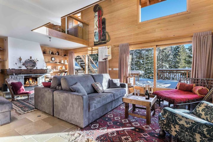 Spacieux Chalet Proche Des Pistes Avec Terrasse Ex - Val Thorens