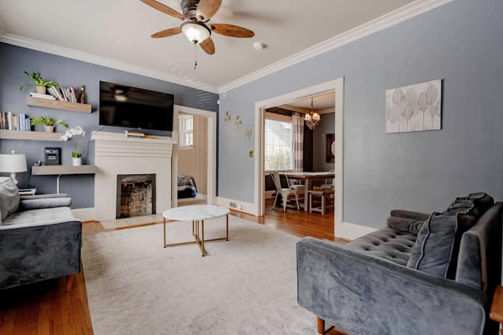 Walk To Usc Devine Street - Cool Blue Bungalow - Columbia, SC