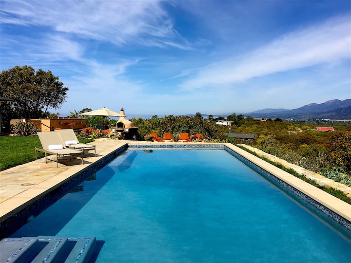 Bella Vista - Designer Comfort & Private Tennis - Lake Casitas Recreation Area, Ventura