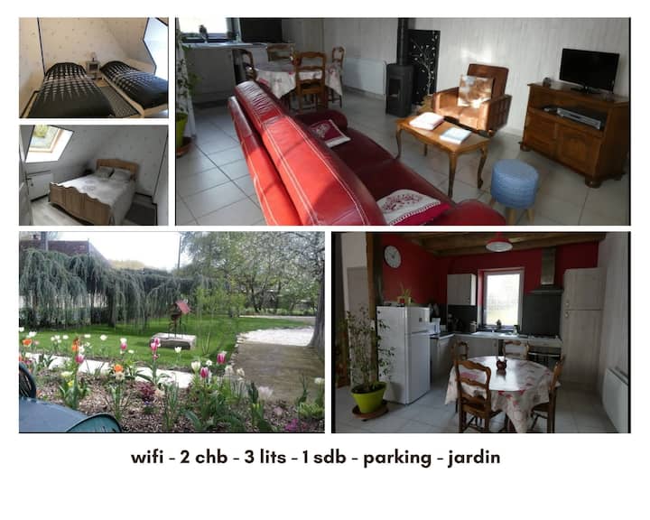 Jolie Maison De Vacances "Gîte Des Ecureuils" - Indre