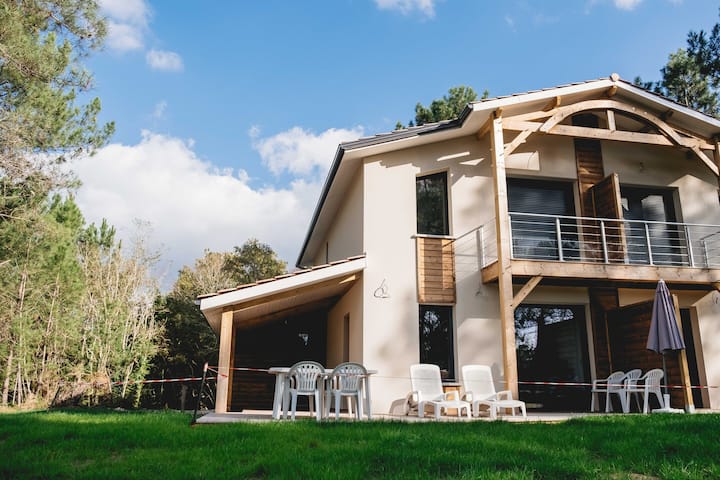 Villa Vue Sur Le Lac De Ski Nautique, 6 Pers - Lacanau