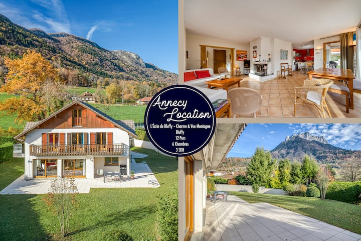 L’écrin De Bluffy – Charme & Vue Montagne - Menthon-Saint-Bernard