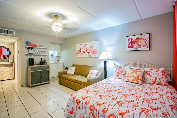 Studio Steps From The Beach - Only Monthly Rentals - South Padre Island