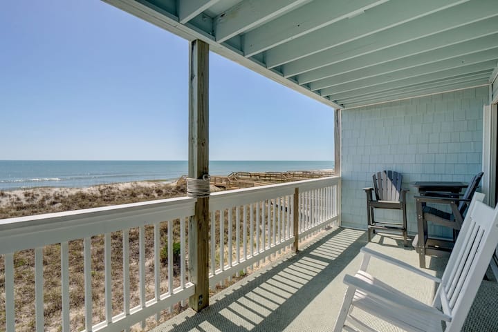 Sands Iii C2 - Fantastic Ocean Front Condo With - Carolina Beach, NC