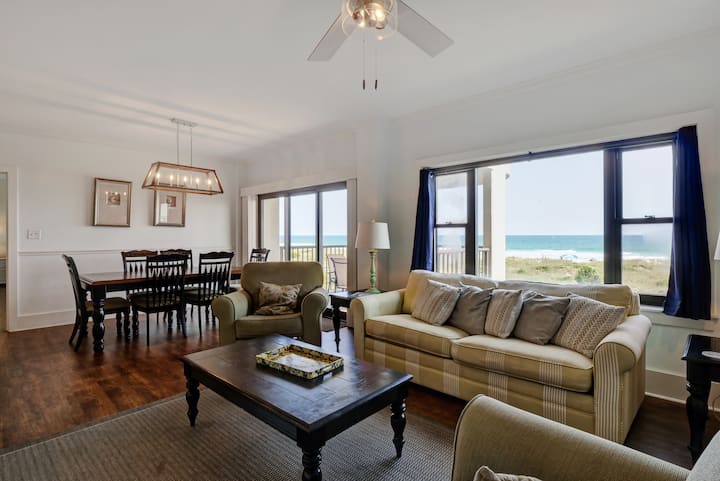 Dr 2111 - Hermoso Condominio, Terraza Frente Al Mar Con Vistas Panorámicas, Piscina, Tenis - Wrightsville Beach, NC