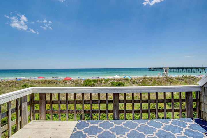 Laing - Large Oceanfront Beach House With 2 - Wrightsville Beach, NC