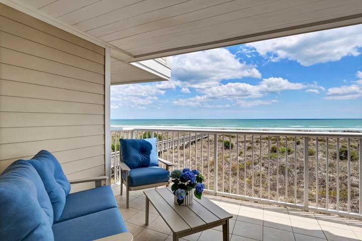 Wrightsville Dunes G-2b - Second Floor Oceanfront - Wrightsville Beach, NC