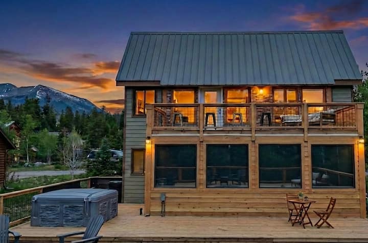 Roof Top Deck•sunroom•hot Tub•yard•$0 Cleaning Fee - Copper Mountain, CO