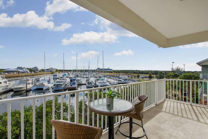Canal & Marina Views | 4 Private Balconies - Tampa Bay, FL