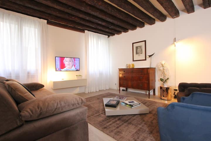 San Polo Canal View, 500m From Rialto´s Bridge - Venice