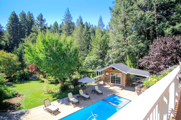 Pocket Paradise - Pool, 3 Acres, Hot Tub - Occidental, CA
