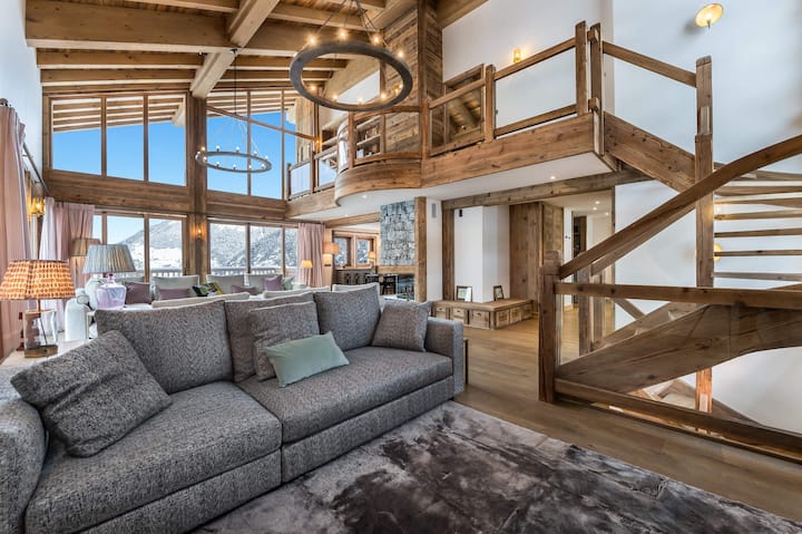 Chalet Avec Vue Magnifique Et Sauna - Pralognan-la-Vanoise
